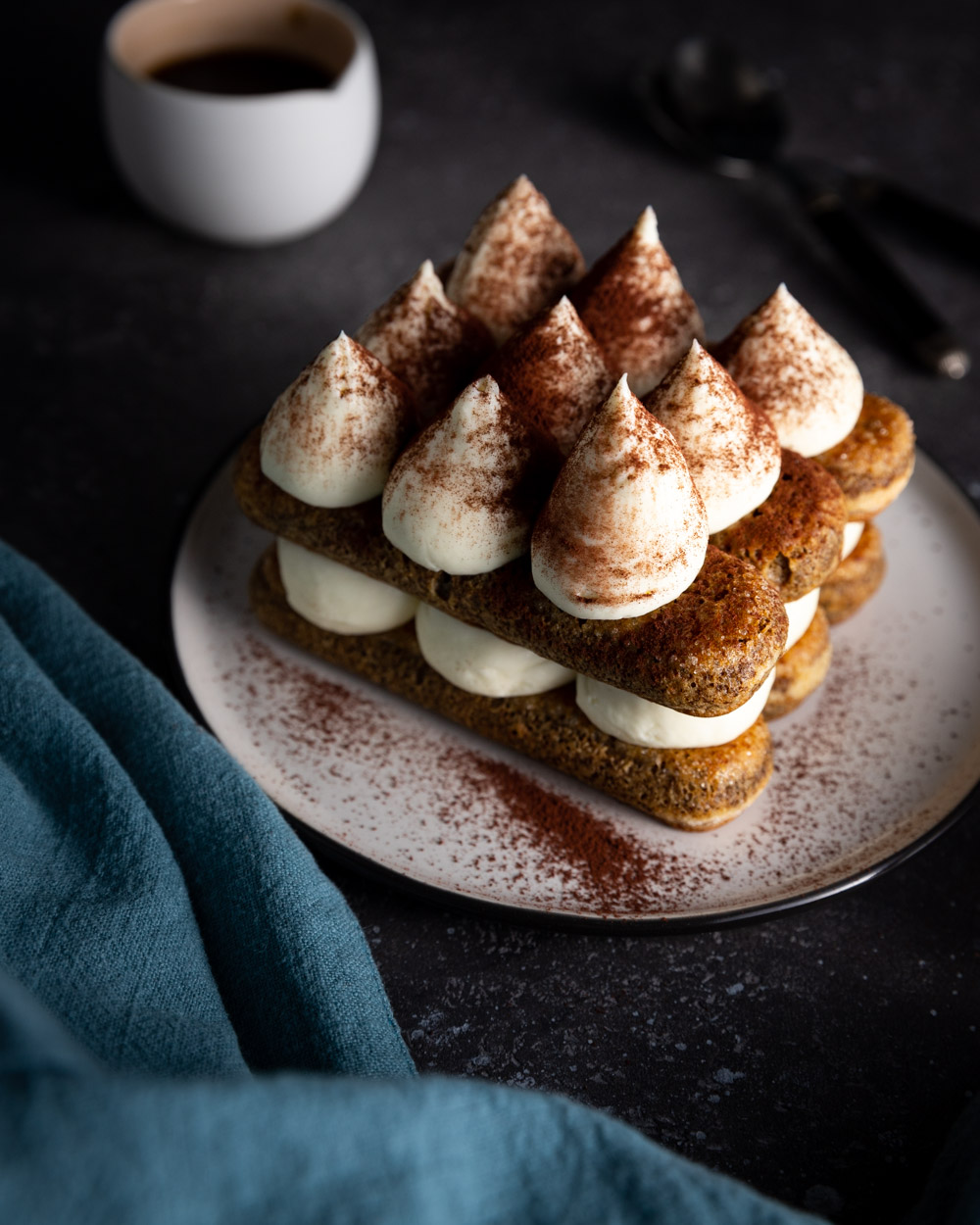 Tiramisu fără ouă - rețetă tiramusu