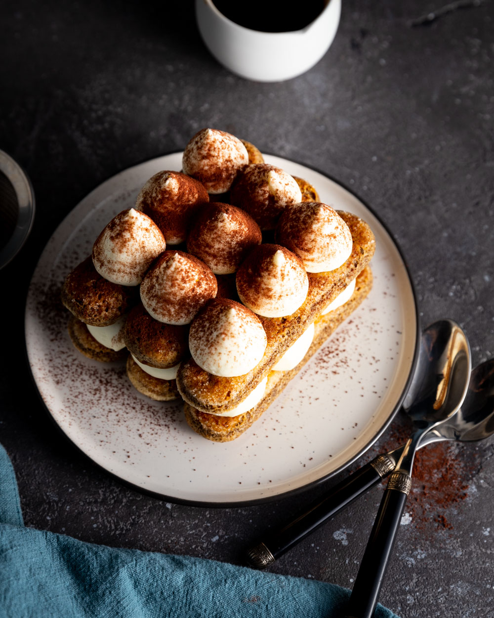 Tiramisu fără ouă - rețetă tiramusu